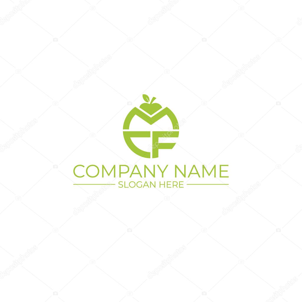 Carta MCF, plantilla de vector de logotipo de letra mcf, mcf, archivo ...