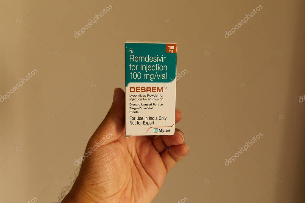 Remdesivir Inyección 100 mg por frasco. Es un antiviral; actúa ...