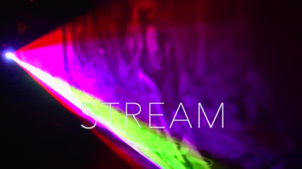 Stream Text Bright Light Background Stock Video Footage by ...