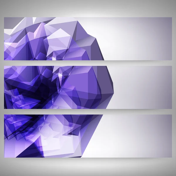 Geometric backgrounds set Vector Art Stock Images | Depositphotos