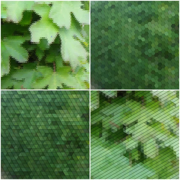 Pixelated leaf Vector Art Stock Images | Depositphotos