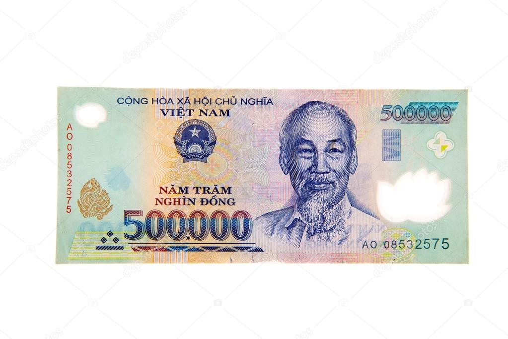 Vietnamese currency 500,000 dong banknote Stock Photo by ©iamway 56956477