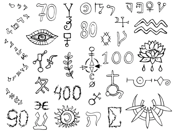 241 Alchemy letters Vector Images, Alchemy letters Illustrations ...