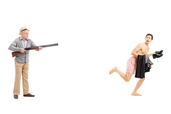 Chasing men Stock Photos, Royalty Free Chasing men Images | Depositphotos