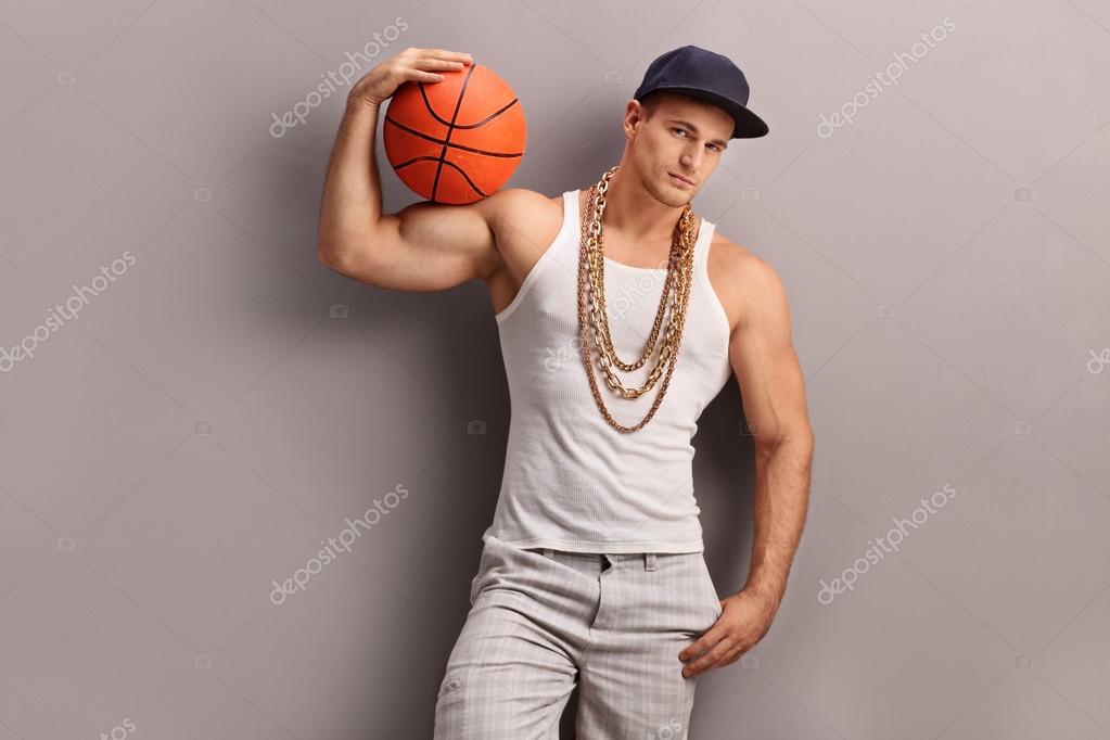 Rapper Wearing Nba Jersey