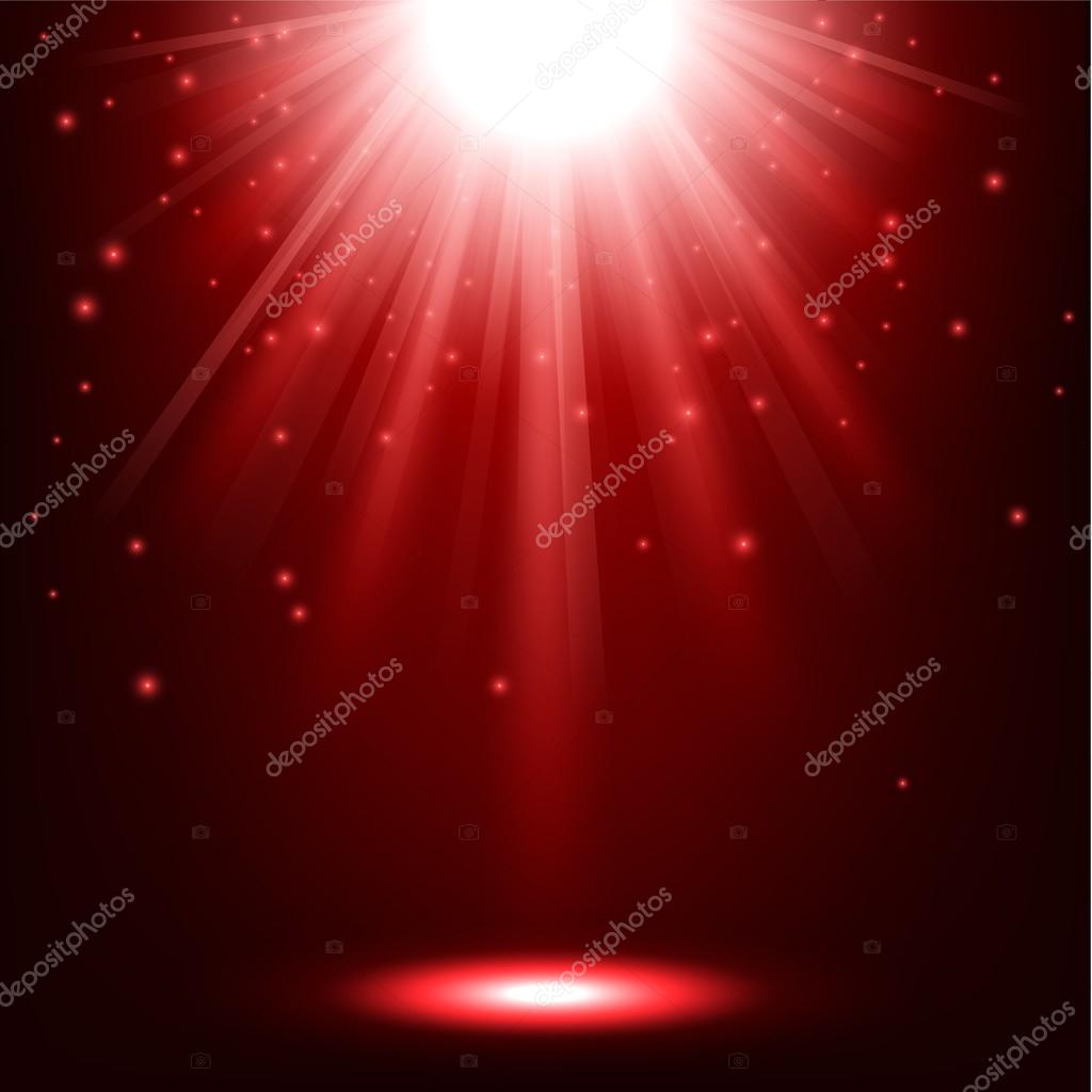 Red lights shining background Stock Vector by ©fightingfear 92266770