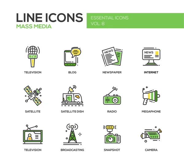 Mass media Vector Images | Depositphotos