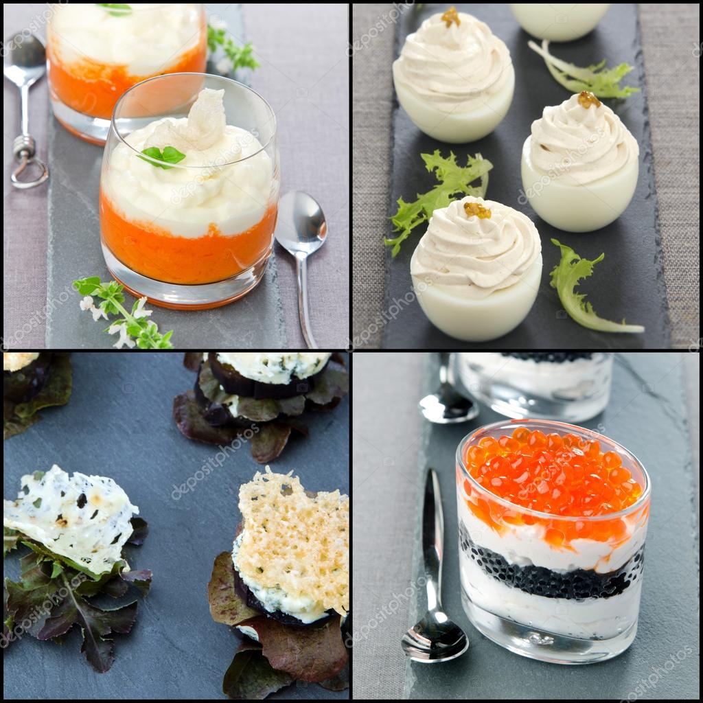 Collage appetizer Stock Photo by ©mukhin 56122755