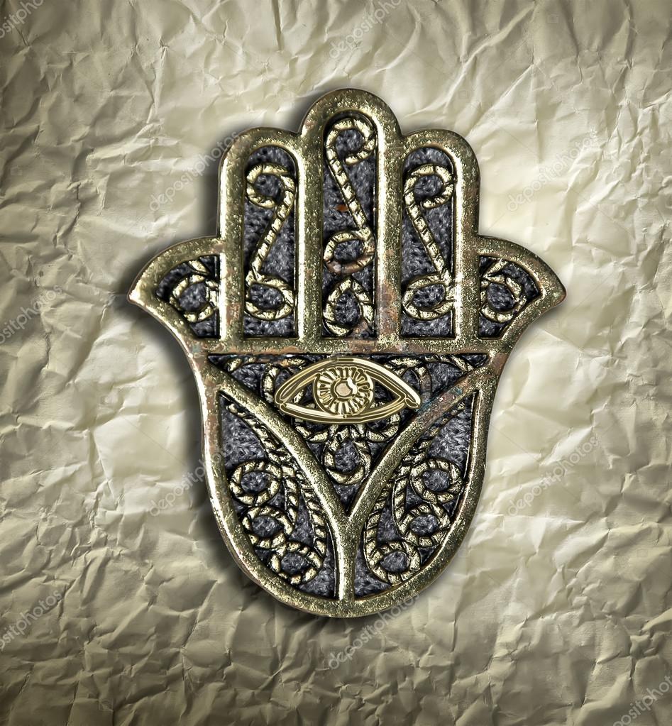 Evil Eye Symbol With Hand