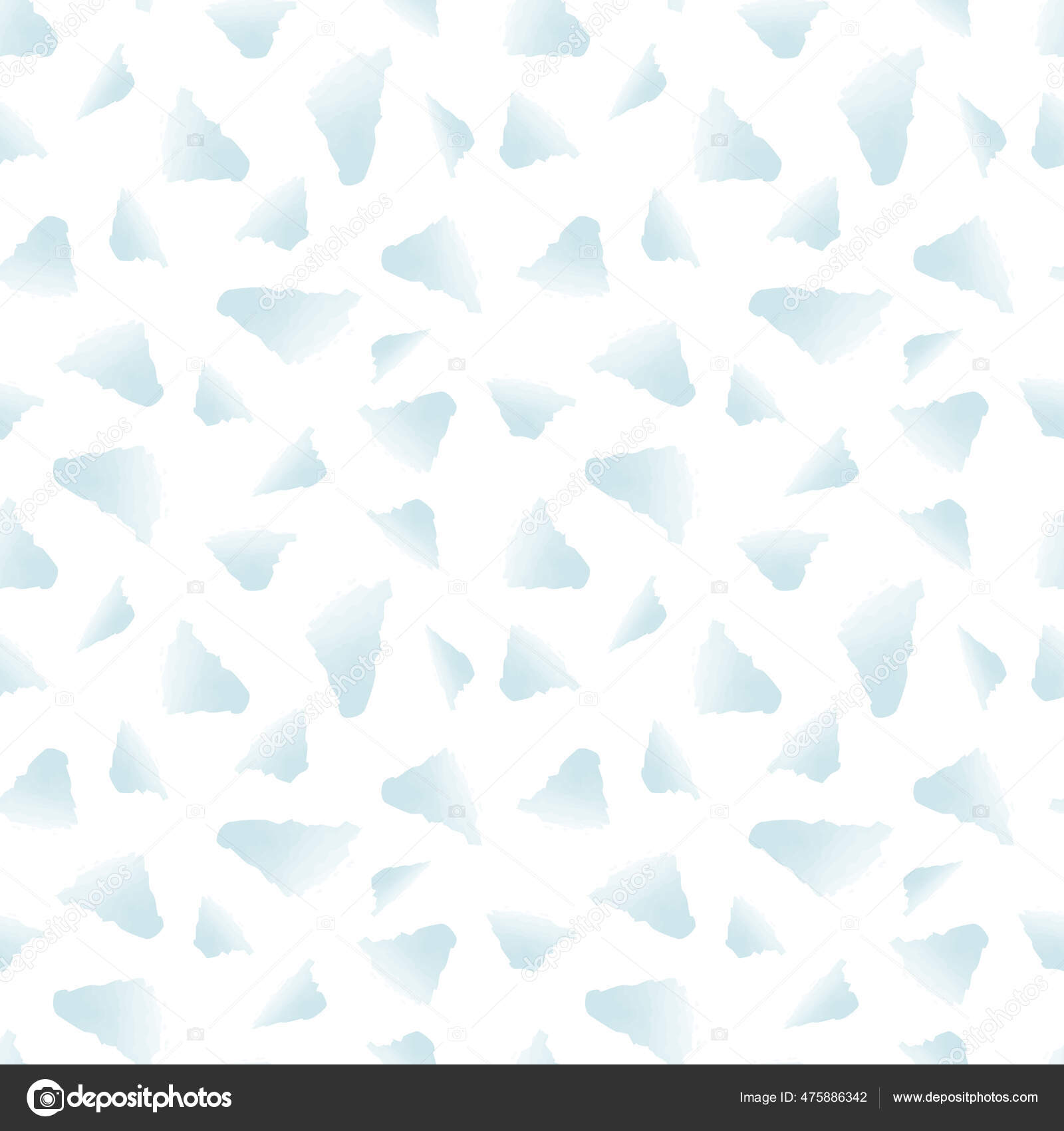 Simple, delicate, calm vector seamless abstract pattern. Light ...