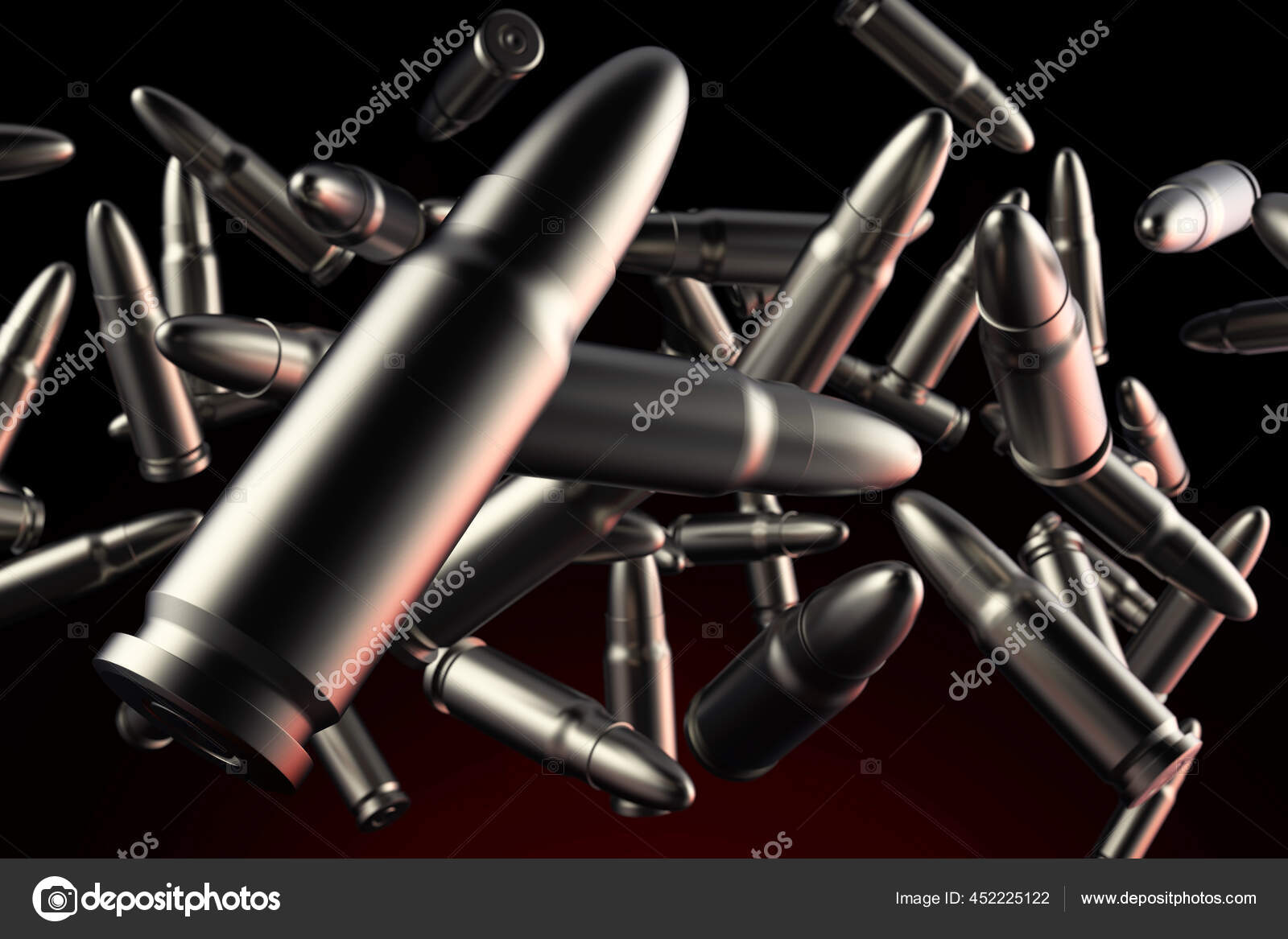 Bullets Flying All Around