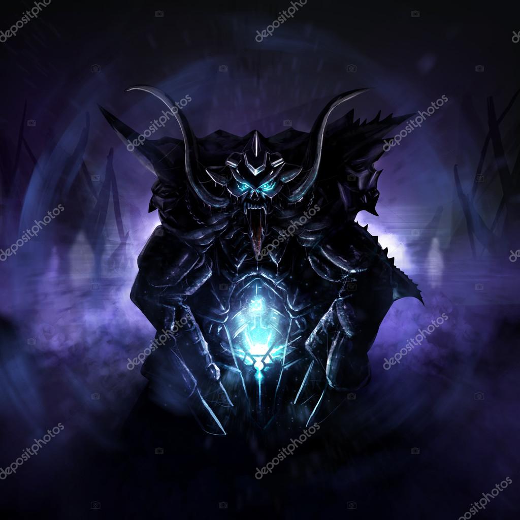 Horror monster with faces. Stock Illustration by ©breakermaximus #61736397