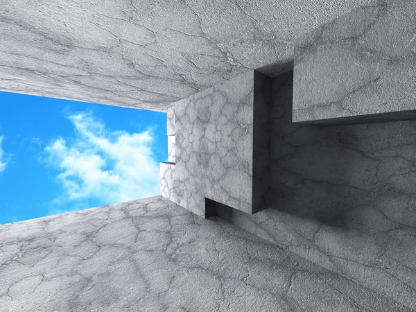 Concrete abstract architecture Stock Photo by ©VERSUSstudio 125532440