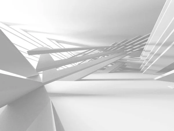 Abstract Modern White Architecture Background Render Illustration — Stock Photo © VERSUSstudio ...
