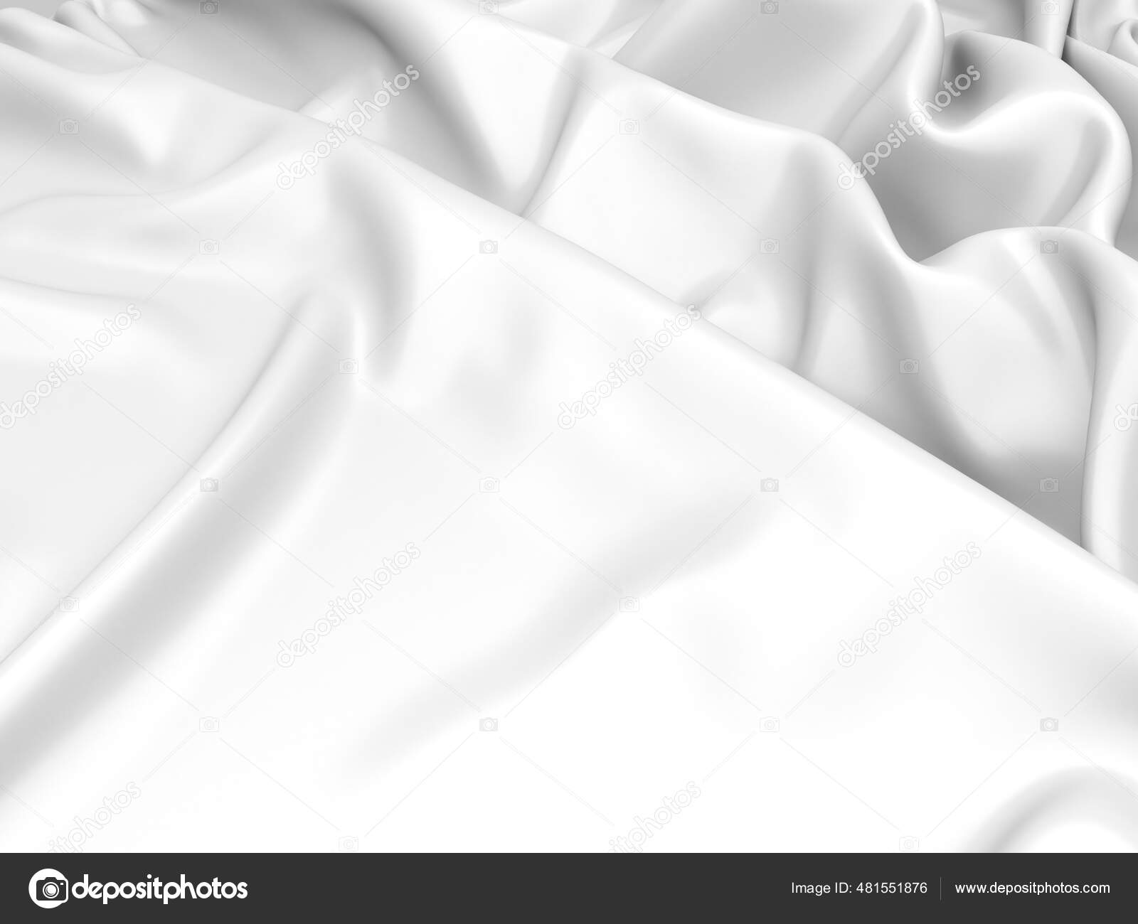 Abstract White Fabric Texture Background Render Illustration — Stock Photo © VERSUSstudio #481551876