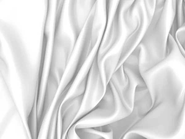 Abstract White Fabric Texture Background Render Illustration — Stock Photo © VERSUSstudio #480120044
