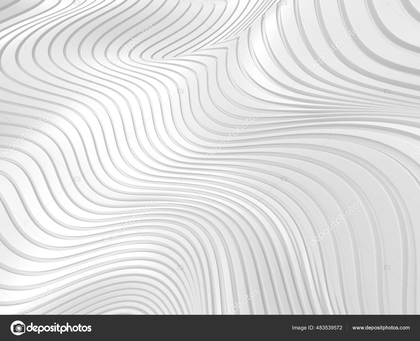 White Abstract Liquid Wavy Background Render Illustration Stock Photo ...