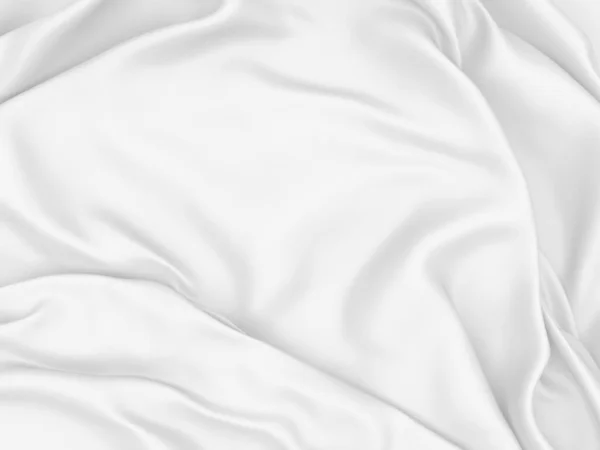 White Fabric Texture Background Luxury Cloth Background Render Illustration — Stock Photo ...