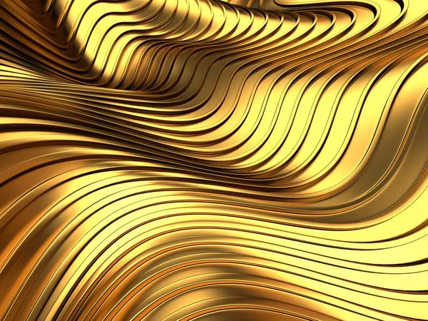 Golden wavy background Stock Photos, Royalty Free Golden wavy ...