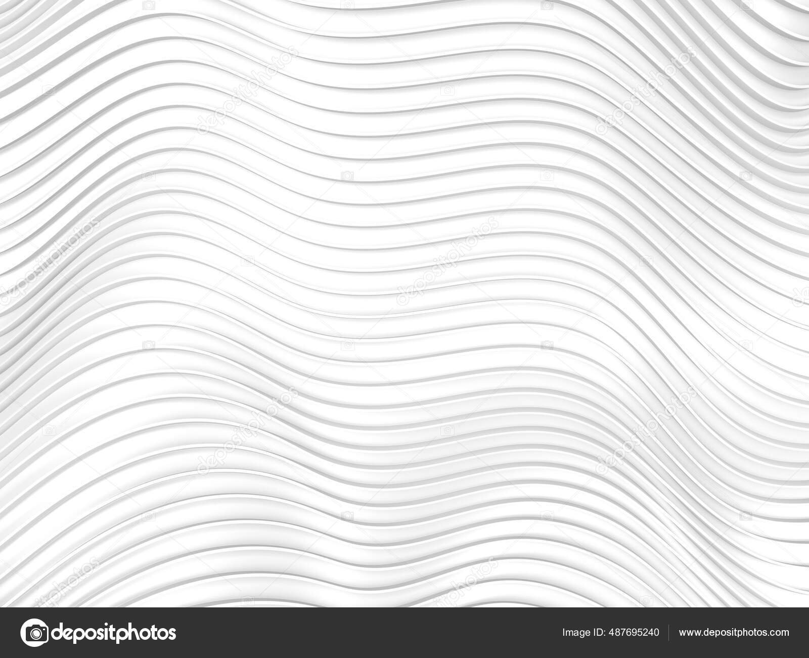 White Abstract Liquid Wavy Background Render Illustration — Stock Photo ...