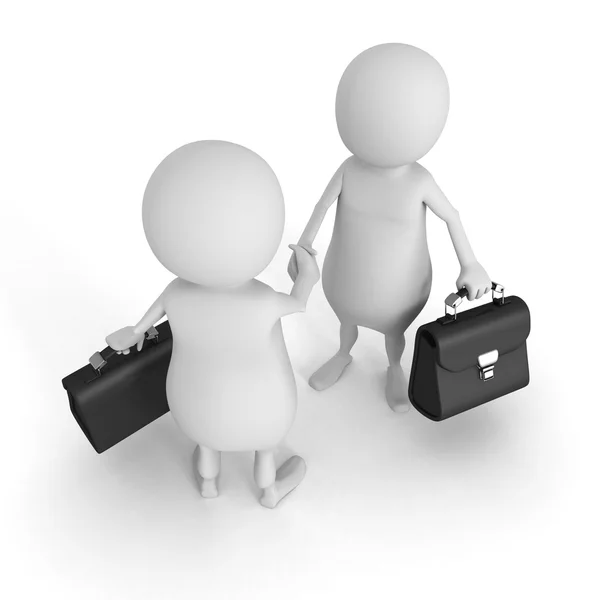 Two 3D man shake hands Stock Photo by ©VERSUSstudio 46326563