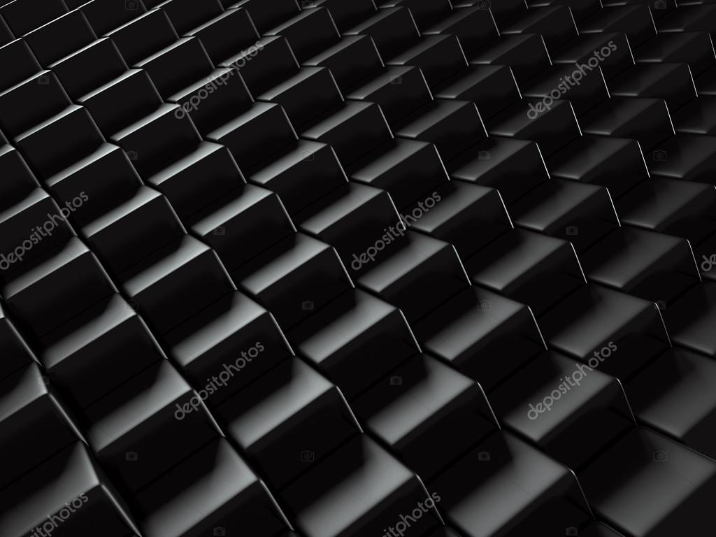 Abstract Metallic Black Blocks Background — Stock Photo © VERSUSstudio ...