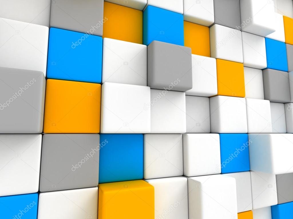 Cubes Blocks Wall Stock Photo by ©VERSUSstudio 95670946