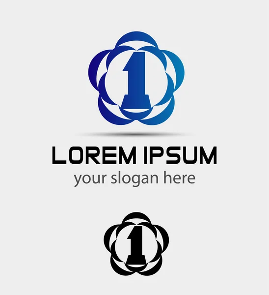 1 logo Vector Art Stock Images | Depositphotos