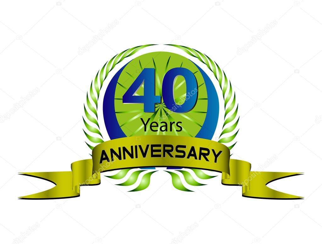 40th Anniversary Clip Art