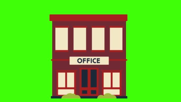 Shop flat buildings. Modern store facade cartoon boutique street ...