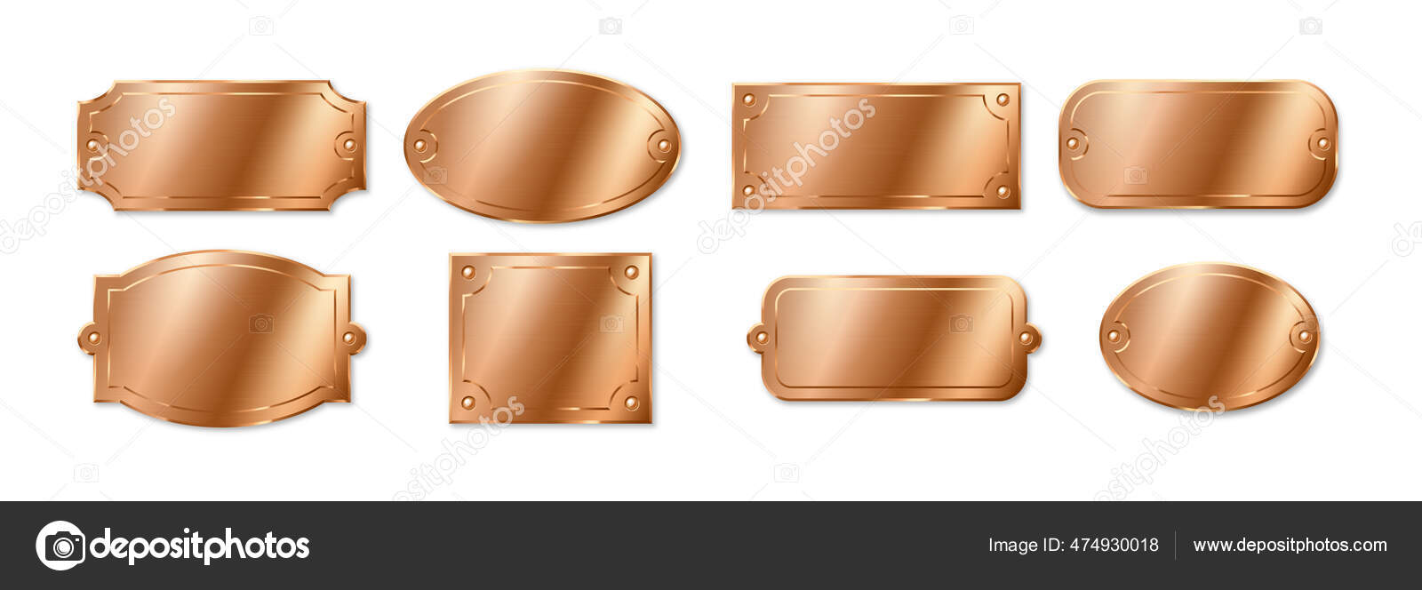 Copper Name Plate
