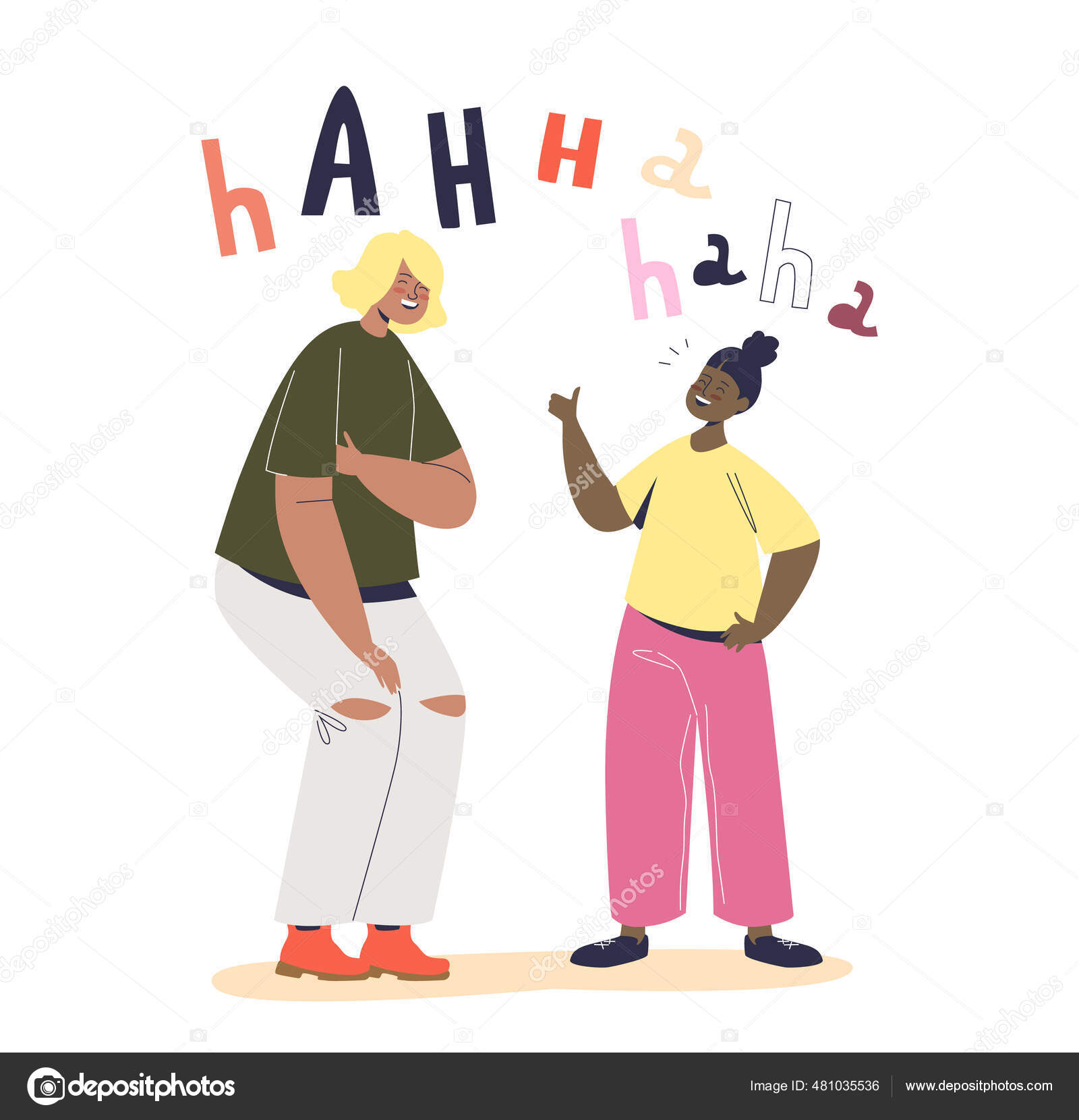 2 Friends Talking Clipart