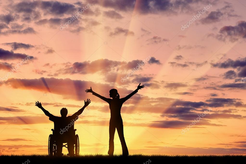 Happy Disabled Person