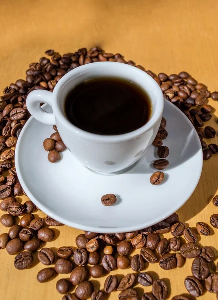 Cup of strong coffee — Stock Photo © Prazisss #111516062