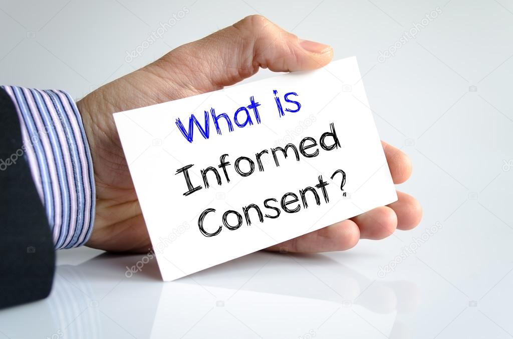 What is informed consent text concept Stock Photo by ©Petenceto 86762218