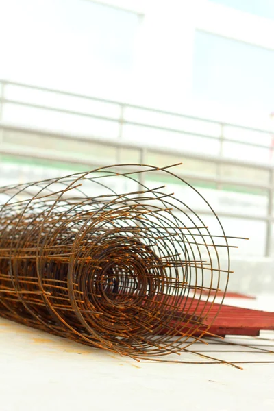 steel grating red on a white background. - Stock Image - Everypixel