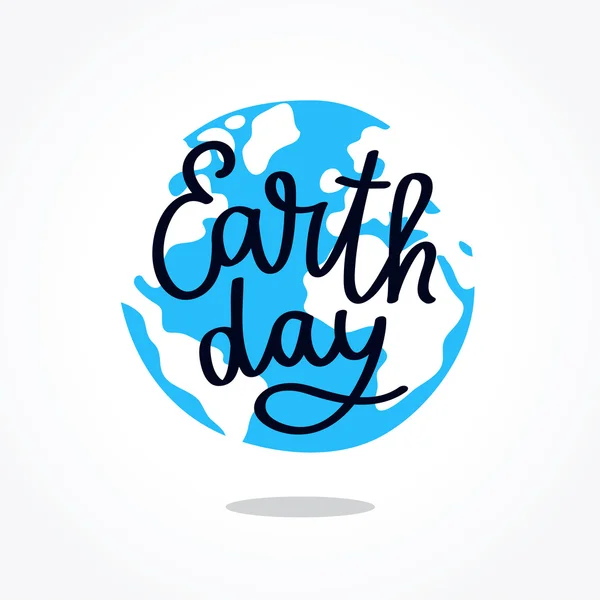 Calligraphy Earth Day. Vector Stock Vector Image by ©chekat #105184510