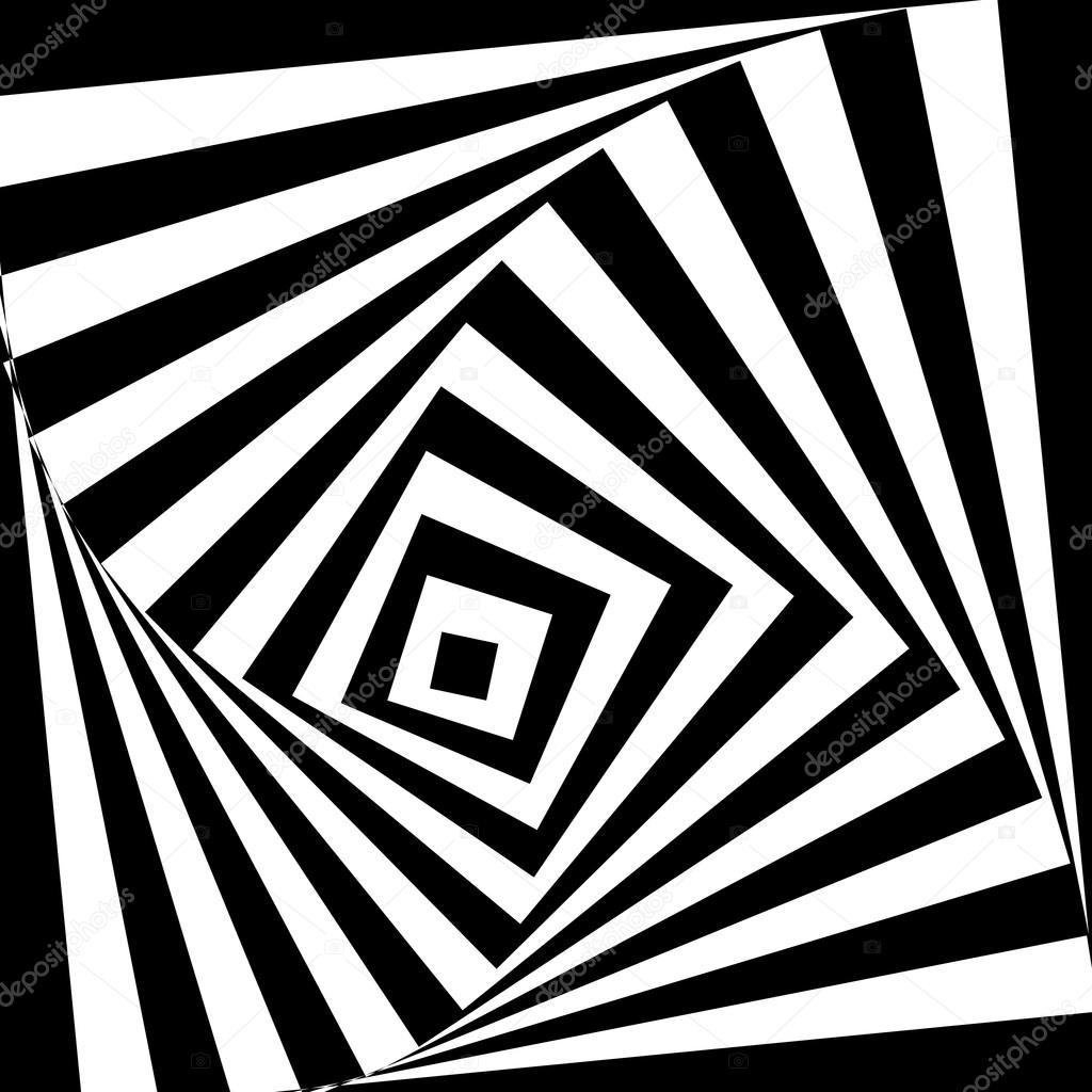 Černobílá optická iluze — Stock Vektor © helga-scandinavus #113442790