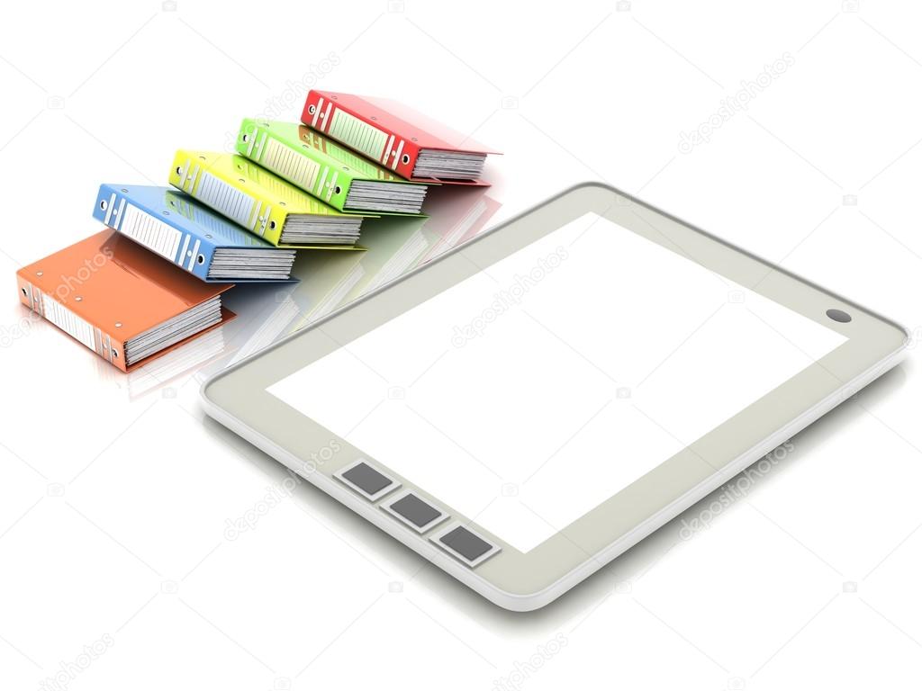 Tablet computer — Stock Photo © galina.legoschina #65853229