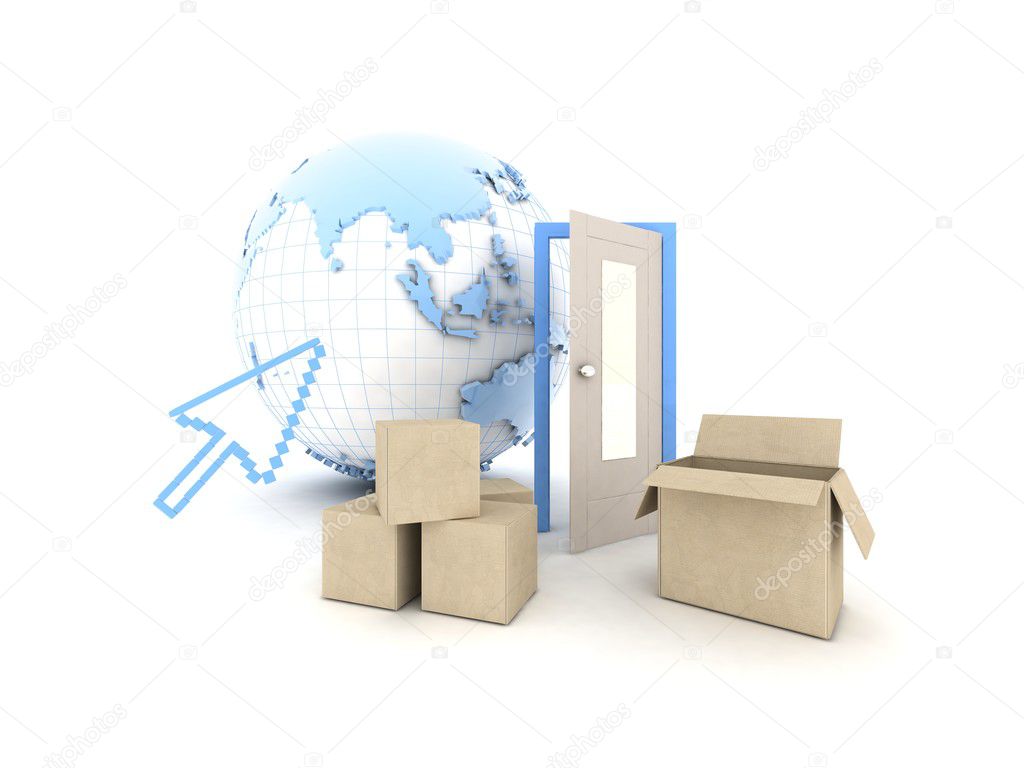 3D concept of global purchasing — Stock Photo © galina.legoschina #91356254