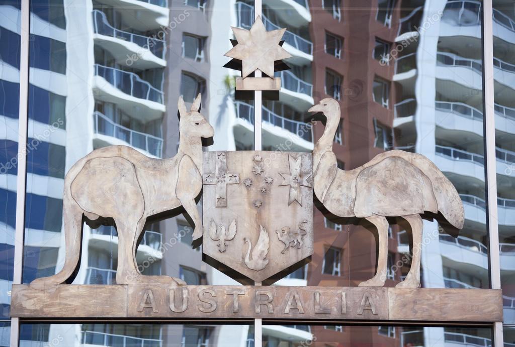 Australia's State Emblem — Stock Photo © ramunas #121232144