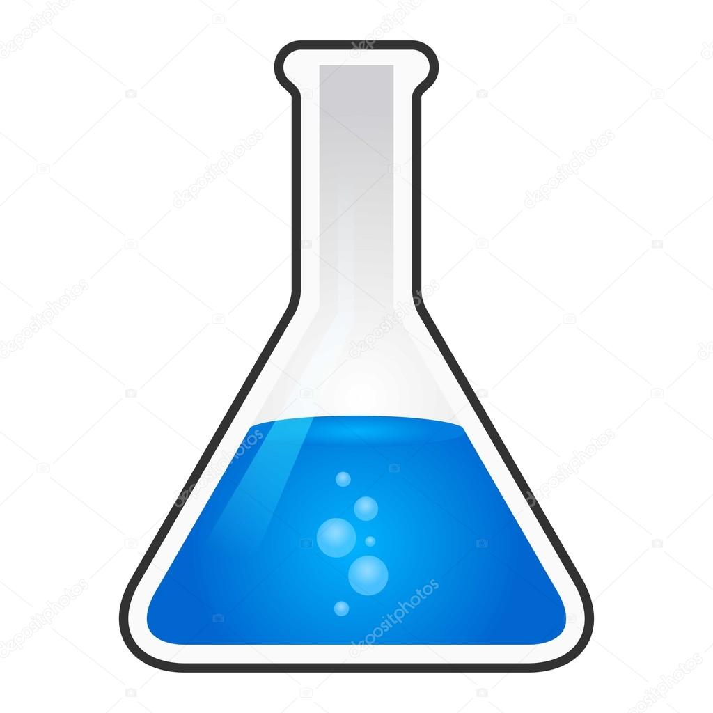 Bubbling Beaker Vector