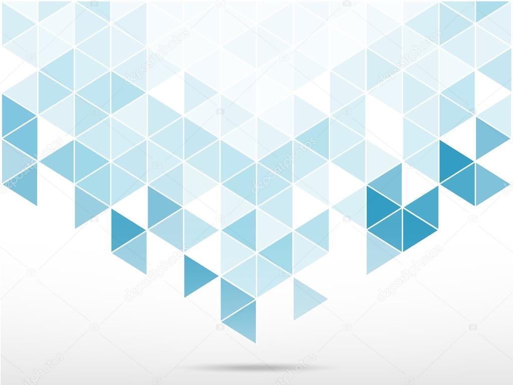 Abstract background with light blue triangle shape Stock Vector Image ...