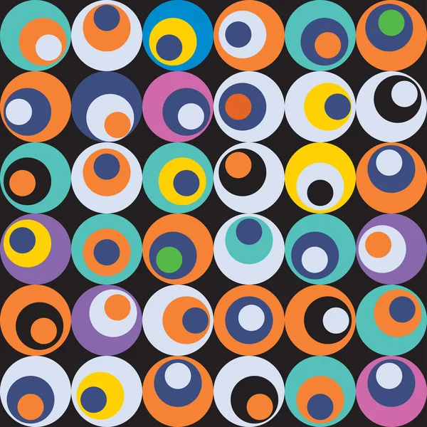 Vector retro circle seamles pattern Stock Vector Image by ©mara ...