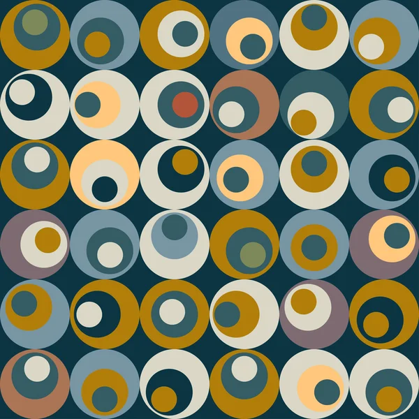 Vector retro circle seamles pattern Stock Vector Image by ©mara ...