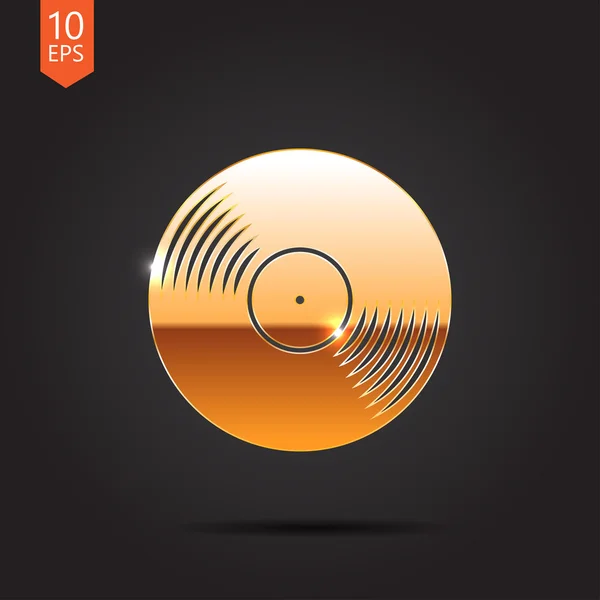 Gold record Vector Art Stock Images | Depositphotos