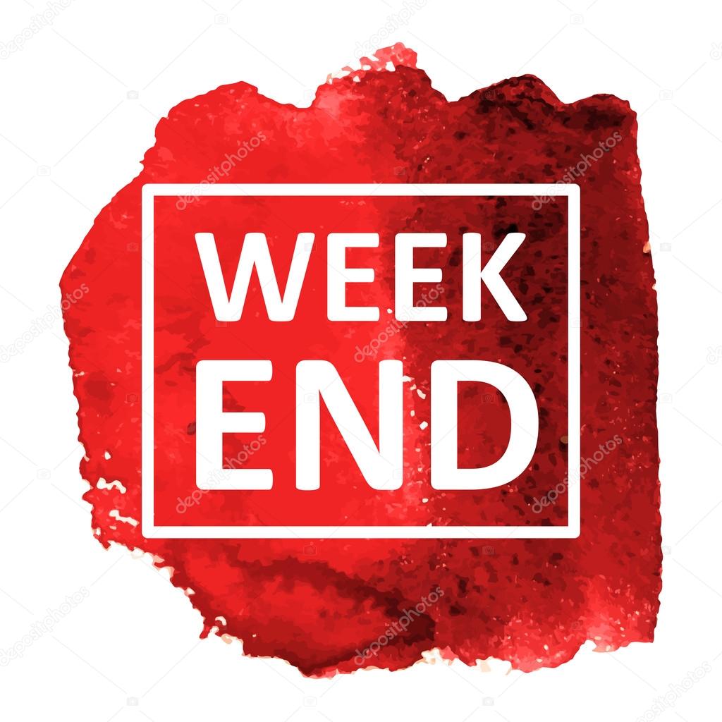 Background with text week end Stock Vector by ©mara_lingstad 71445271