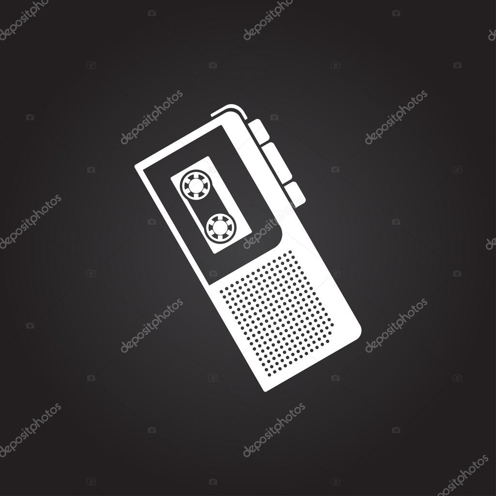 Dictaphone icon Stock Vector Image by ©mara_lingstad #83278716