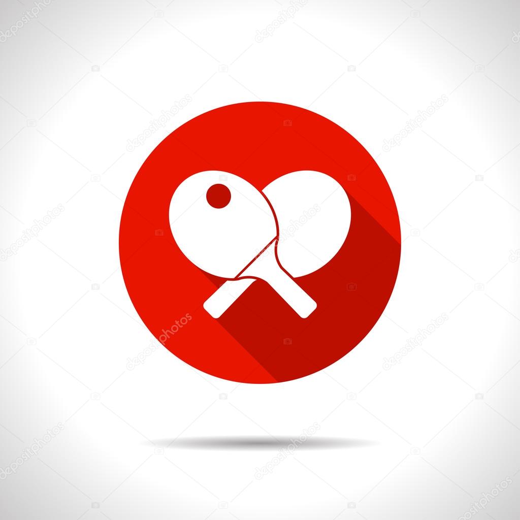 Ping pong icon Stock Vector by ©mara_lingstad 84641590