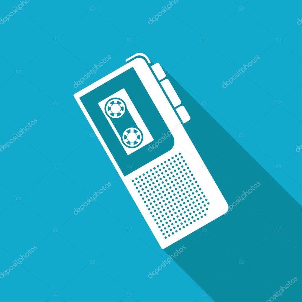 Retro Dictaphone icon Stock Vector Image by ©mara_lingstad #86068190